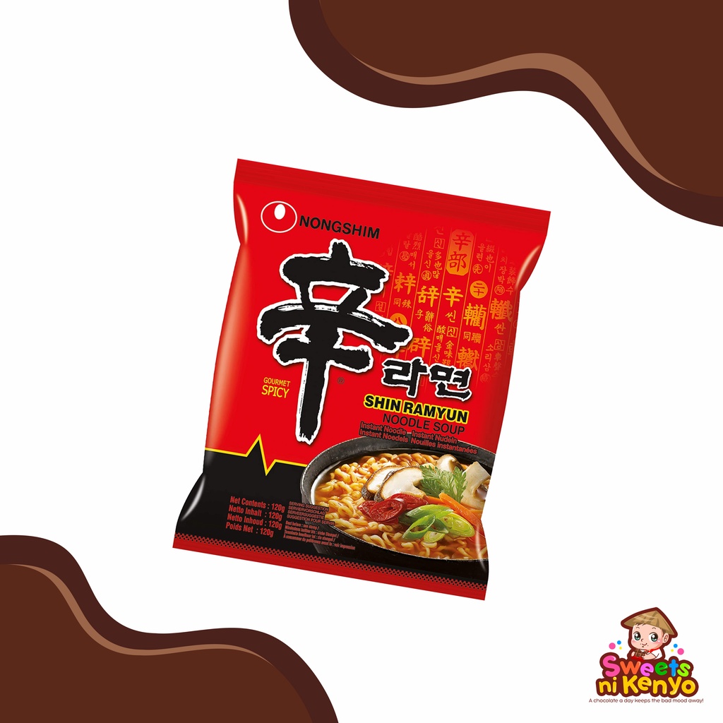 Nongshim Shin Ramyun Spicy Noodles 120g | Shopee Philippines
