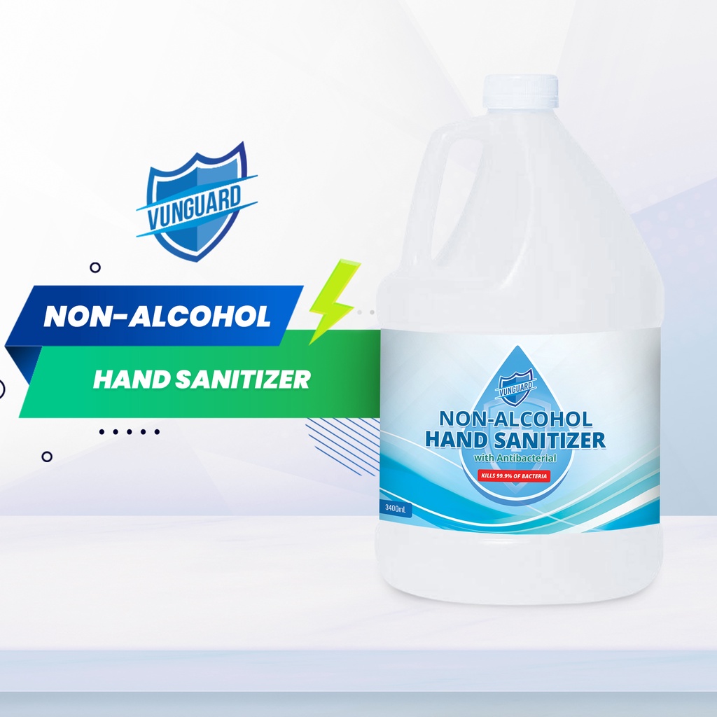 VUNGUARD ALCOHOL-FREE SANITIZER 1 GALLON | Shopee Philippines