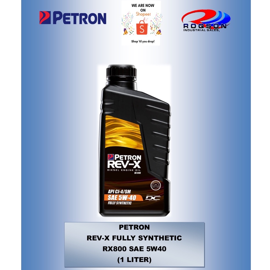 PETRON REV-X RX800 FULLY SYNTHETIC (ALL TERRAIN) DIESEL ENGINE OIL ...