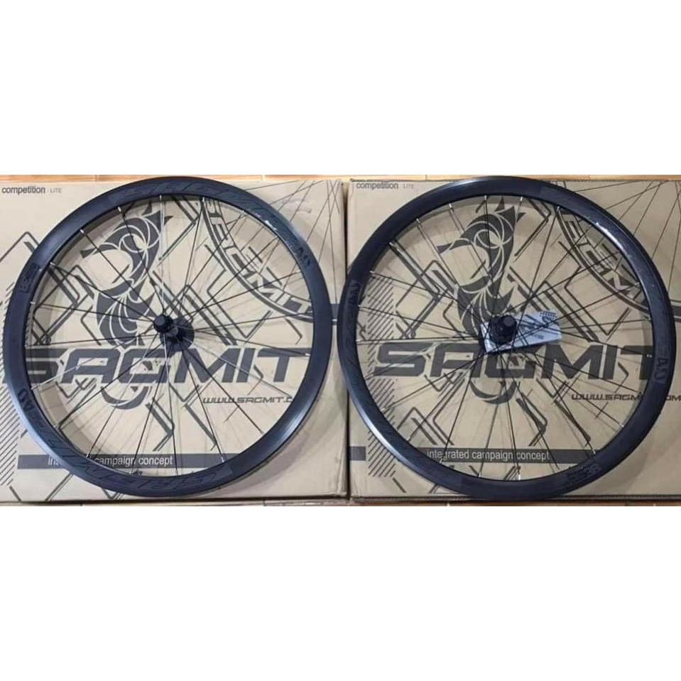 SAGMIT RACING PRO 4.0 700C Wheelset Rim Brake | Shopee Philippines
