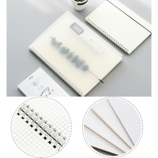 Double Spring Notepad Refillable notebook line&grid B5 A5 A6 notebook ...