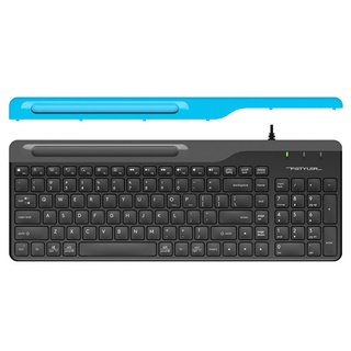 A4Tech Fk25 2-Section Compact Keyboard Slim USB Black | Shopee Philippines