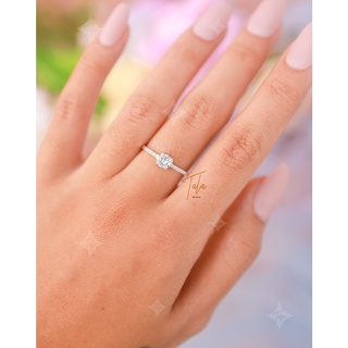 Tala by Kyla TBK Silver Promise Rings FloatingCase+GiftBox | Shopee ...