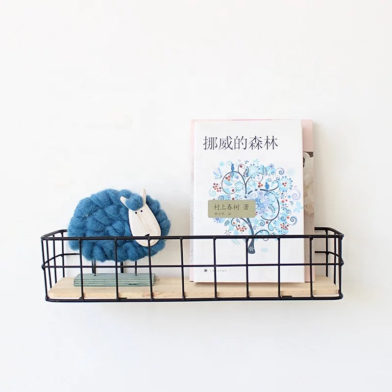 Nordic Decorative Hardware And Fastener Floating Wall Shelf Modern ...