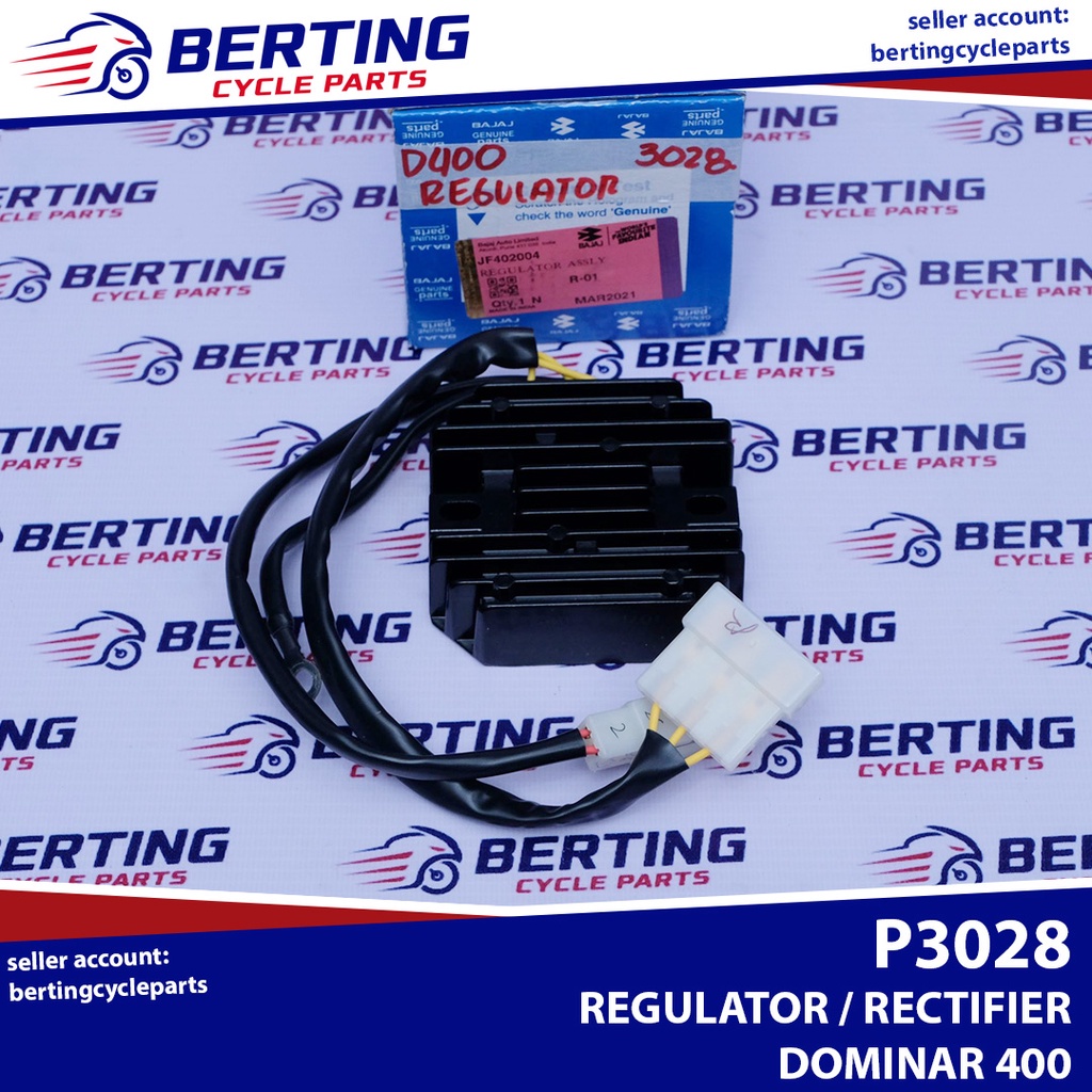 REGULATOR RECTIFIER Dominar 400 Genuine JF402004 | Shopee Philippines