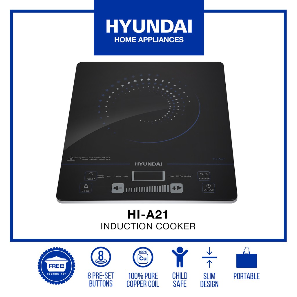 Hyundai Induction Cooker HI-A21 | Shopee Philippines