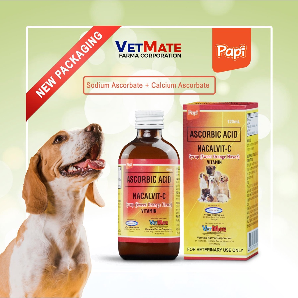 Papi Nacalvit-C for Pets (120 ml) | Shopee Philippines Papi Nacalvit-C for Pets (120 ml) | Shopee Philippines