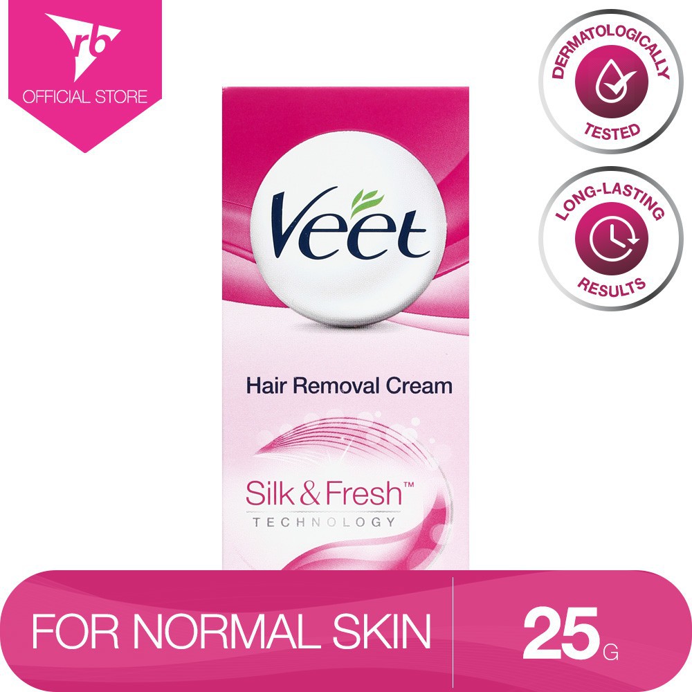 Veet Cream for Normal Skin 25g | Shopee Philippines