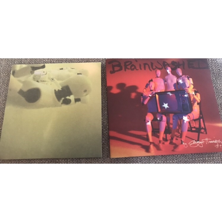 George Harrison Brainwashed Album Cd+DVD with free guitar pick JAPAN ...