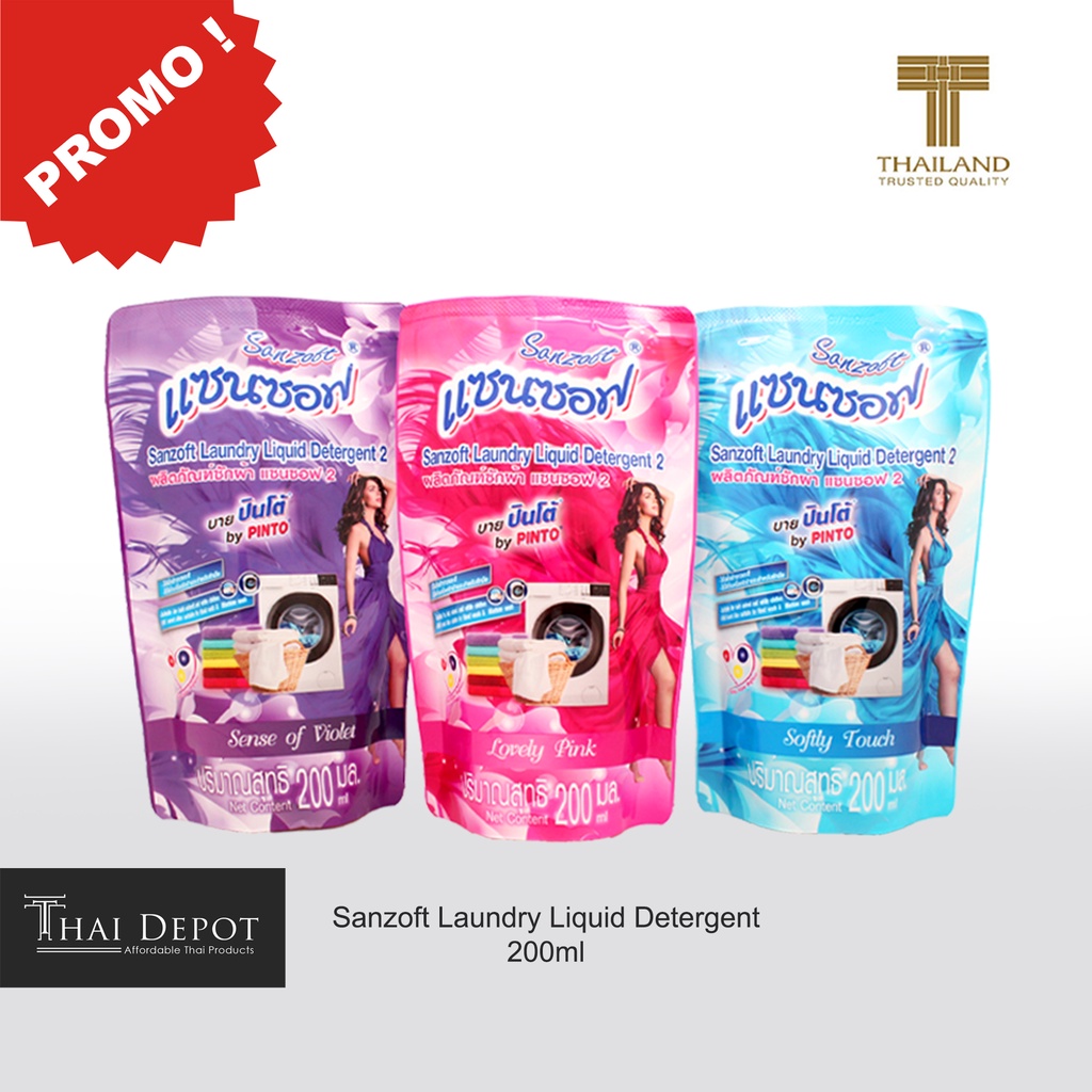 Thai Depot - Sanzoff Liquid Detergent | Shopee Philippines