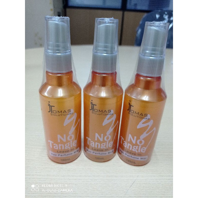 JTOMAS NO Tangle Hair Perfume Mist 100ml | Shopee Philippines