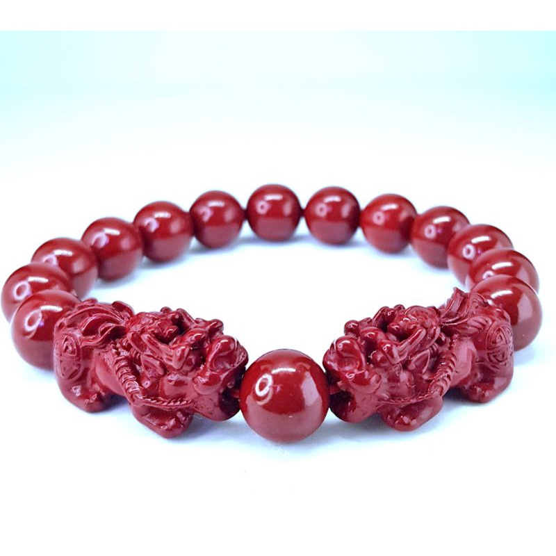 NATURAL CINNABAR BRACELET | Shopee Philippines
