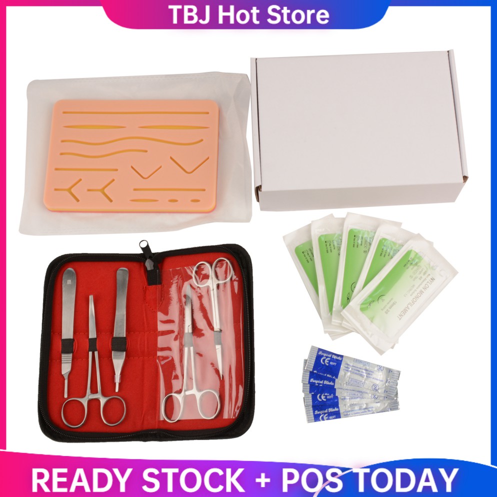 1-3Days Delivery Surgical Practice Skin Silicone Training Pad Wound ...