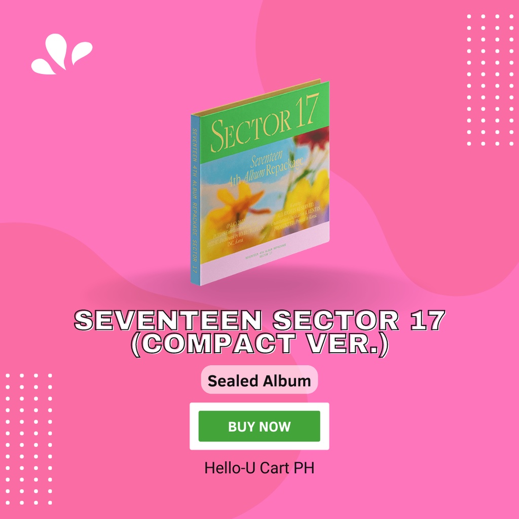 SEVENTEEN Sector 17 Compact Ver. (Sealed Album) | Shopee Philippines SEVENTEEN Sector 17 Compact Ver. (Sealed Album) | Shopee Philippines