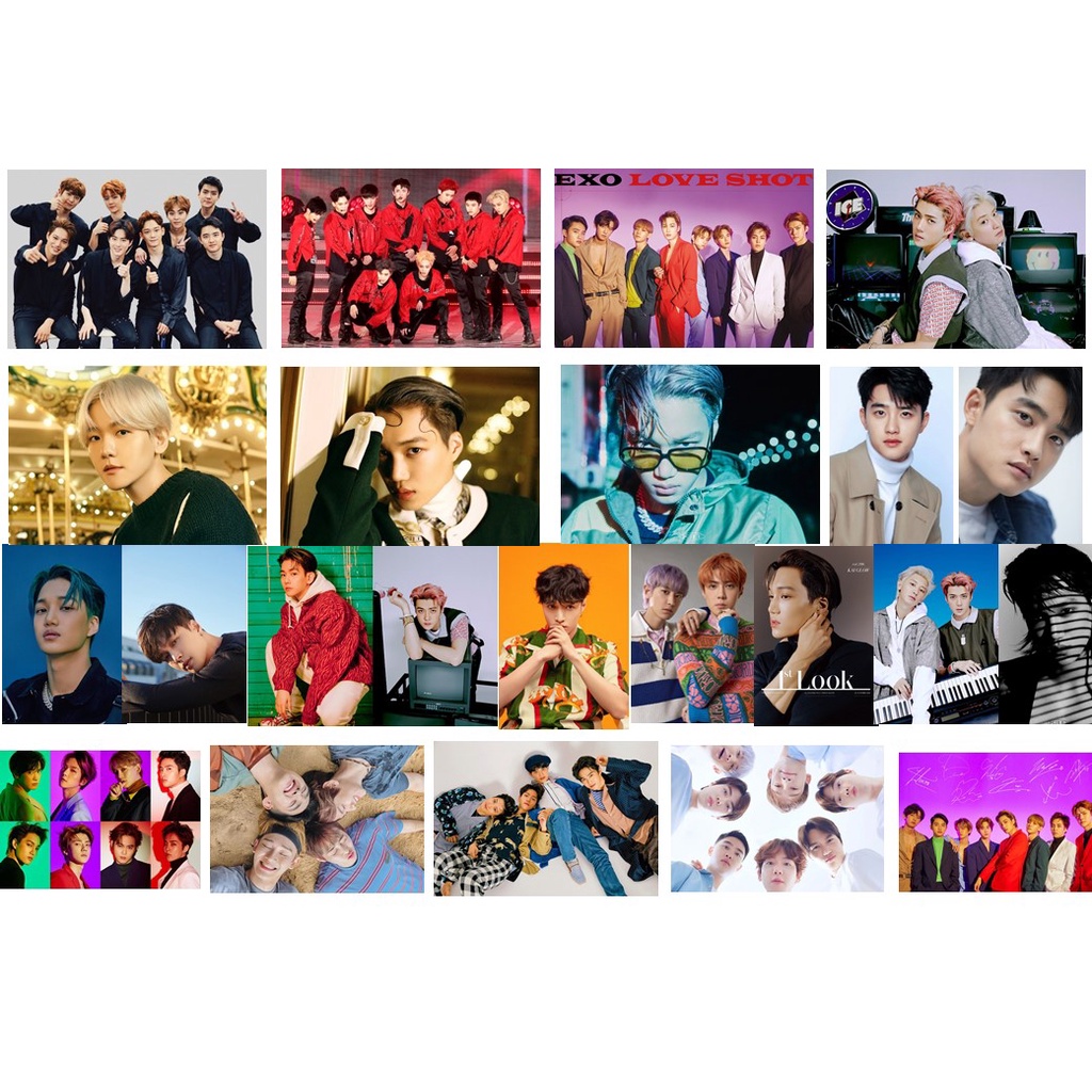 EXO Poster / EXO Posters with FREE Poster Box | Shopee Philippines