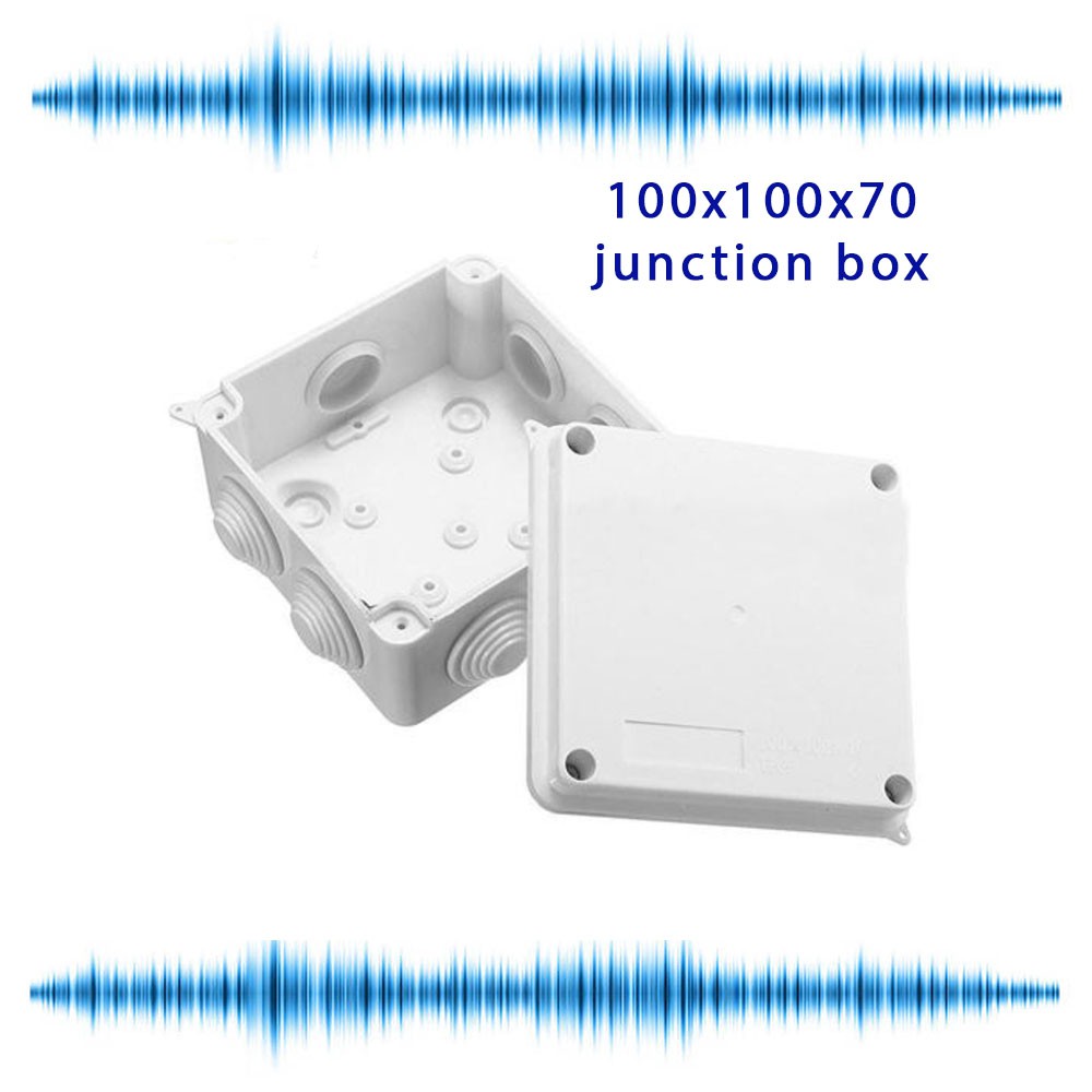 100x100x70 Weatherproof Junction Box IP65 for Solar Electrical and CCTV ...