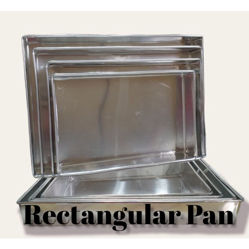 Rectangular Baking Pan Makapal | Shopee Philippines