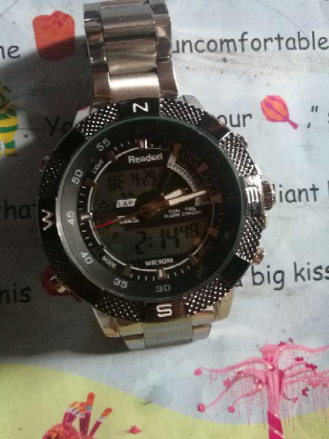 Readeel 1297 Watch Dual Movement [Isang Taon na Garantiya] Mga ...