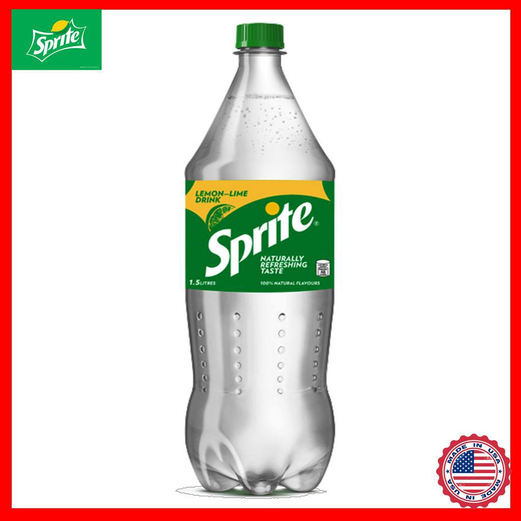 Sprite™ 1.5L| flavor made with 100%|Carbonated Water, Sugar,|Sprite ...