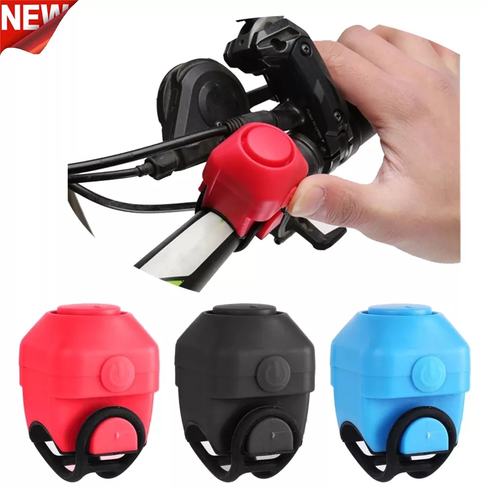 new Bike Electronic Loud Horn 130 db Warning Safety Electric Bell Siren ...