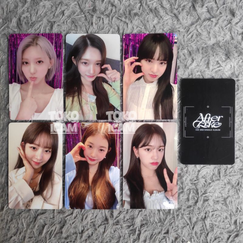 Photocard IVE After Like Selca | Gaeul Leeseo Liz Rei Wonyoung Yujin Selfie | Shopee Philippines