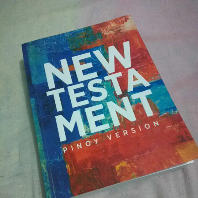 New Testament Pinoy Version (Taglish) Bible | Shopee Philippines
