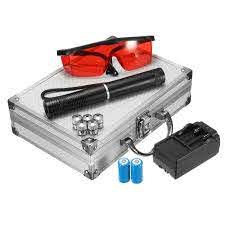 TONG'S High Power Blue Light Flashlight (Black) | Shopee Philippines