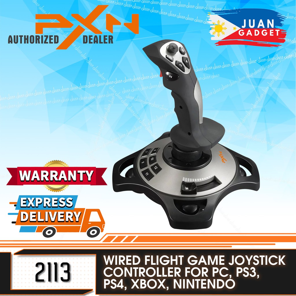 PXN Pro 2113 Wired 4 Axles Flying Game Arcade Joystick Controller ... PXN Pro 2113 Wired 4 Axles Flying Game Arcade Joystick Controller ...