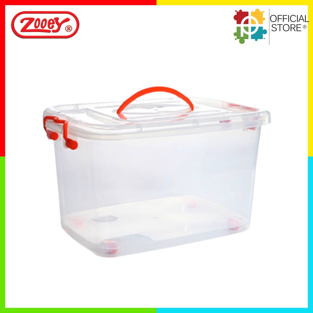 ZOOEY FIESTA BOX / STORAGE BOX 18 Liters Capacity Stock no.200 | Shopee ...