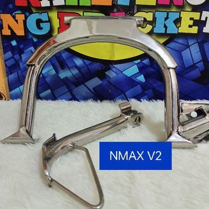 YAMAHA NMAX155 VERSION 2 (V2) STAINLESS SIDE AND CENTER STAND | Shopee ...