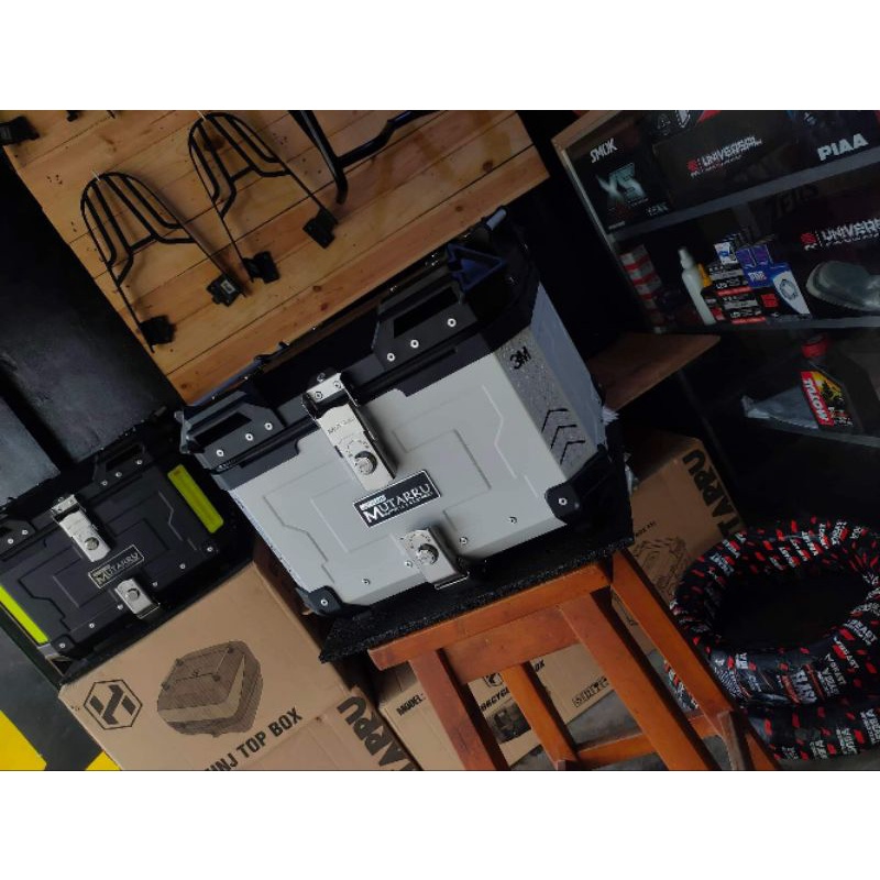 Mutarru 45 Liters Alloy top box | Shopee Philippines