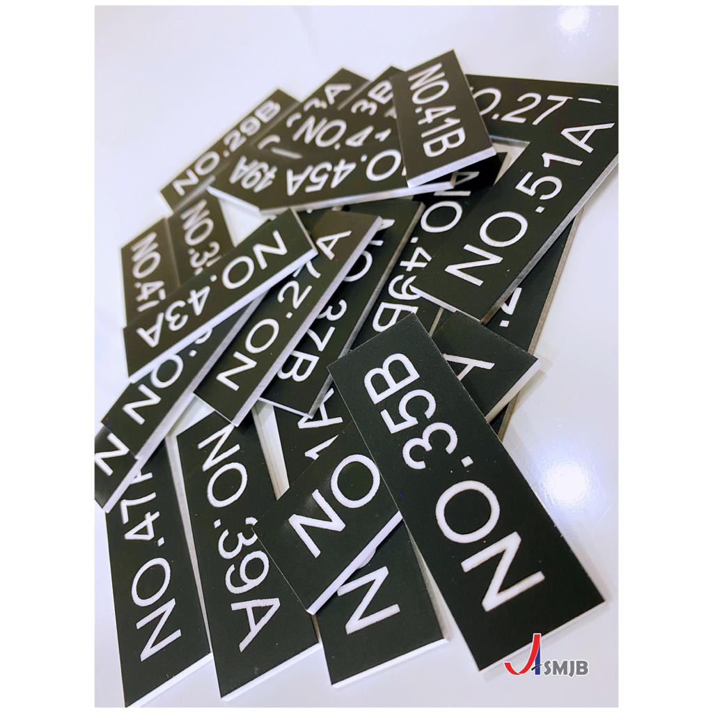 Name Tag Engraving Customize Numbering Tag Engraving Shopee Philippines