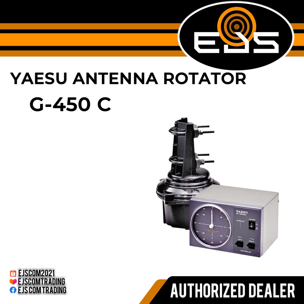 YAESU ANTENNA ROTATOR G-450C (40 METERS WIRE 6500) | Shopee Philippines