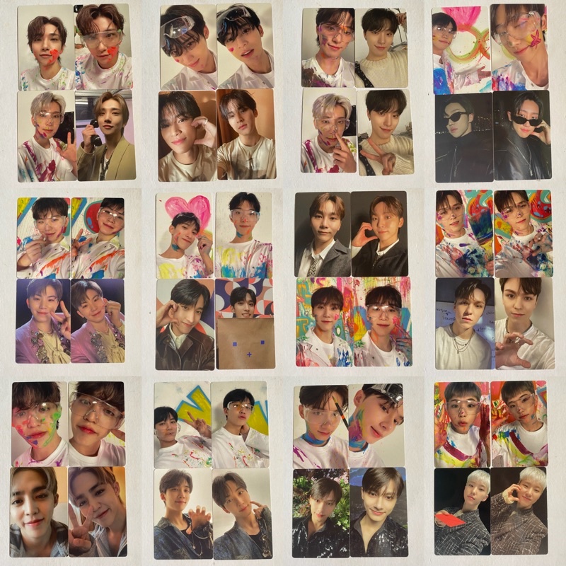 Seventeen Face the Sun Carat Version Photocards- Scoups, Jeonghan, Joshua, Jun, Hoshi, Wonwoo ...