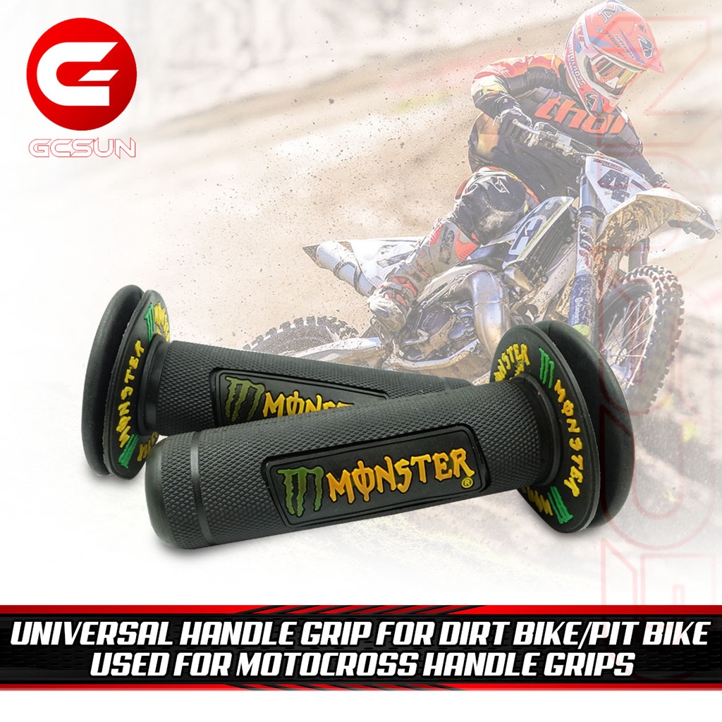 UNIVERSAL HANDLE GRIP FOR DIRT BIKE/ PIT BIKE USE FOR MOTOCROSS HANDLE ...