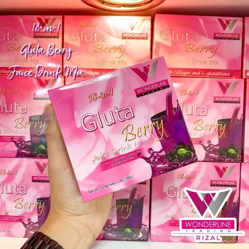 Gluta Berry Slimming Juice Drink FDA Approved by Wonderline | Shopee ...