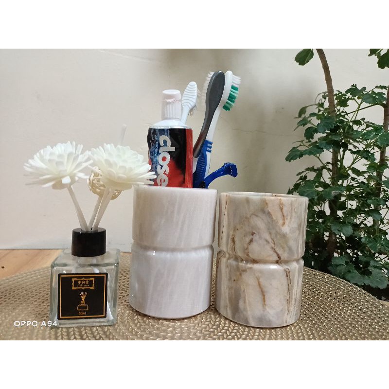 Bathroom Toothpaste Toothpaste Organizer Marble Made | Shopee Philippines