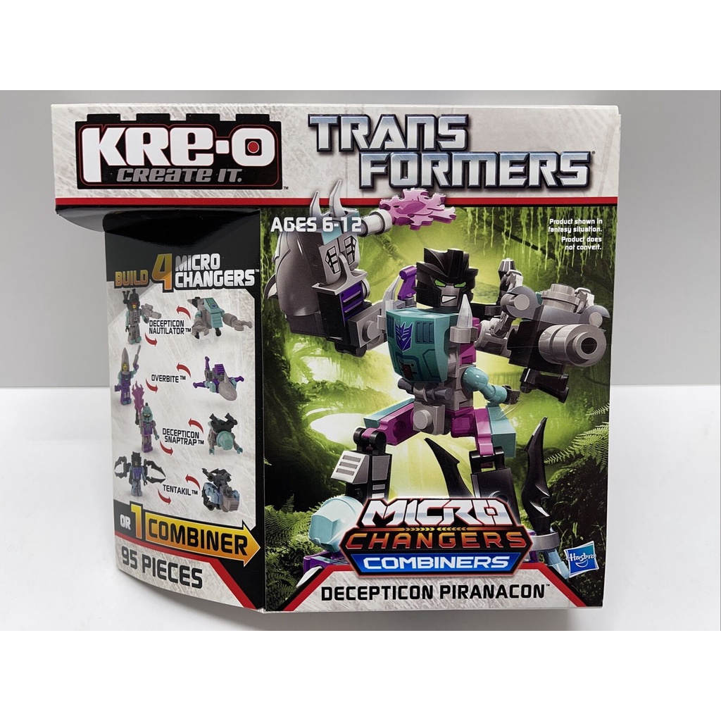 KRE-O Transformers - PIRANACON -Micro Changers Combiners Figure A4475 ...