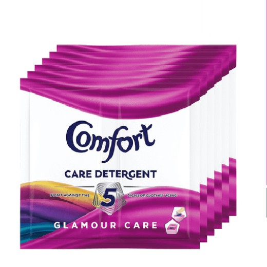 Comfort Powder Detergent Glamour Care Sachets 6x (70g) | Shopee Philippines