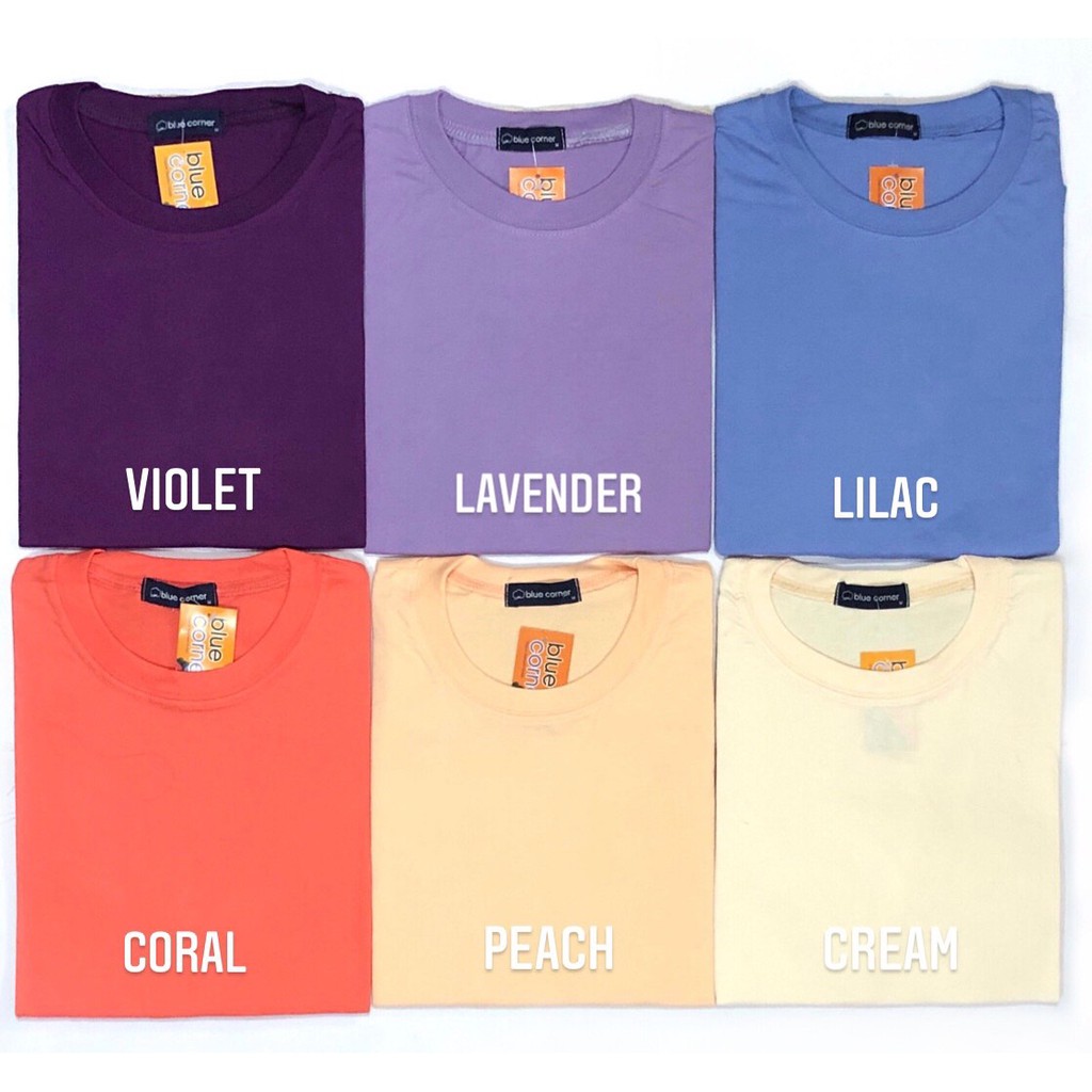 Original Blue Corner Round Neck T-Shirt (Unisex) | Shopee Philippines