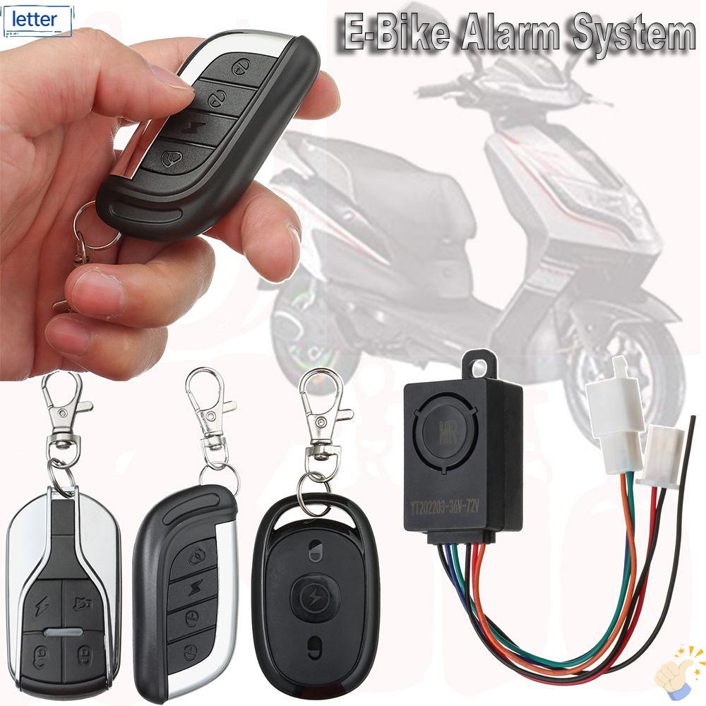 LET E-Bike Alarm System Universal Anti-Theft Replacement With Two ...