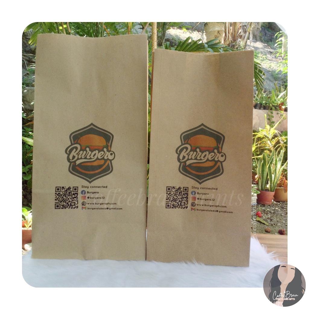Customized Paper Bags Packing for Small Business (SMALL SIZES) | Shopee ...