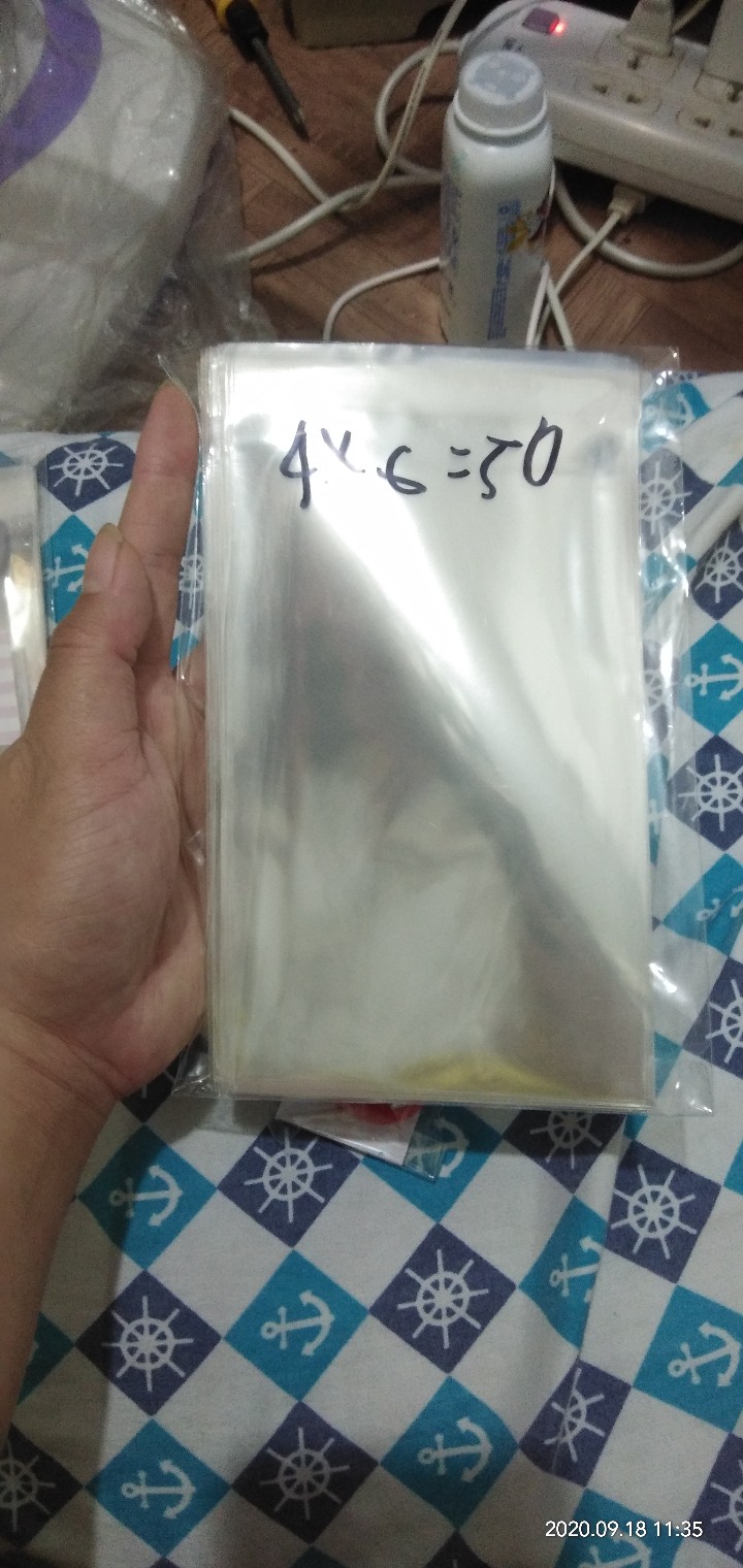 Adhesive Plastic Container OPP / Plastic Packaging Material | Shopee ...