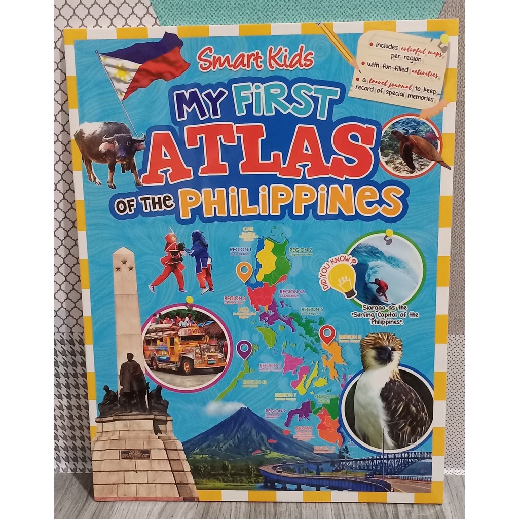 SALE!!! SMART KIDS MY FIRST ATLAS OF THE PHILIPPINES | Shopee Philippines