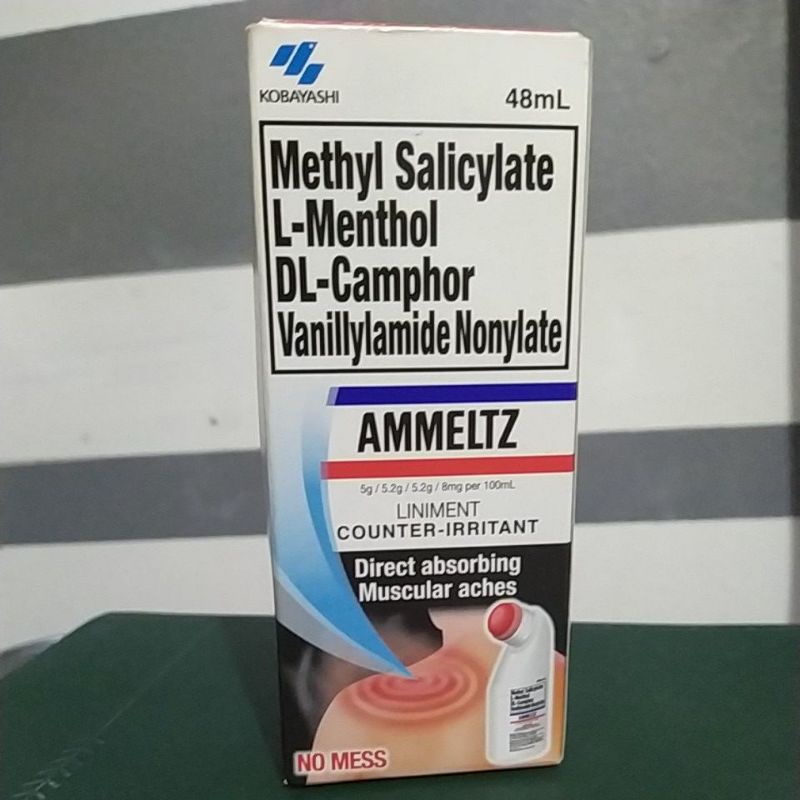 Ammeltz Liniment Counter-irritant | Shopee Philippines