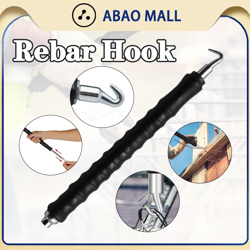 Semi-automatic Rebar Hook Rebar Tier Straight Rebar Tying Hook Twister ...
