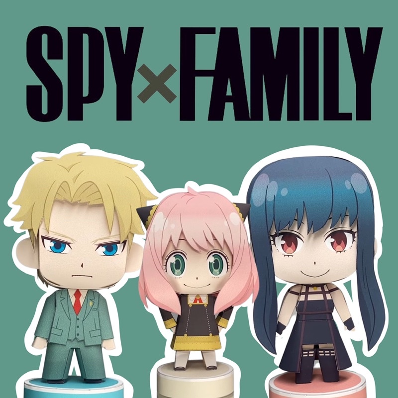 Spy X Family Paper Craft / Paper Anime Action Figure | Shopee Philippines