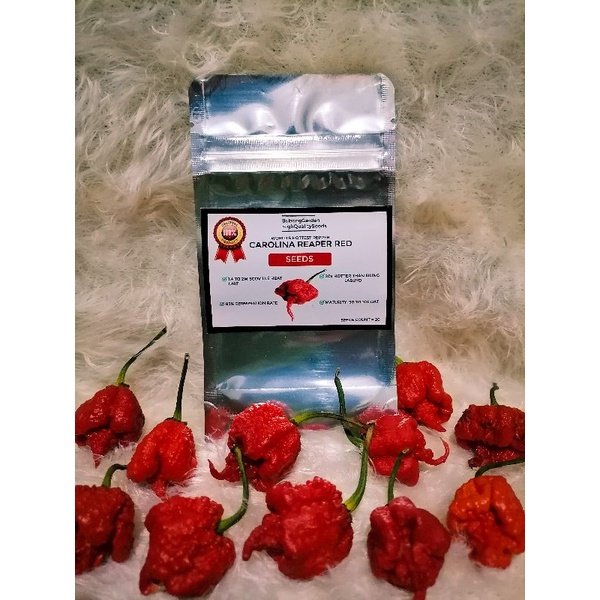 Carolina Reaper Red Seeds | Shopee Philippines