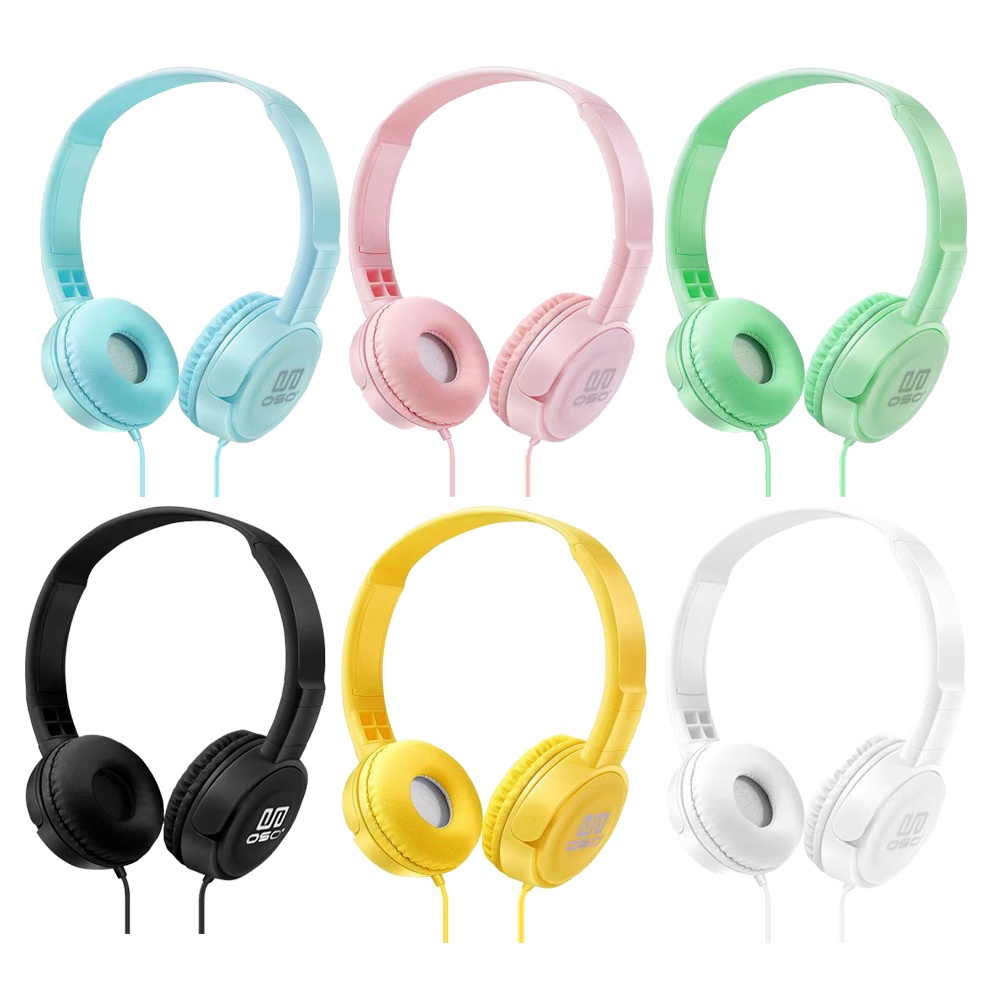 Macaron Color NB360 Extra Bass Stereo Over the Ear Headphones With Mic ...