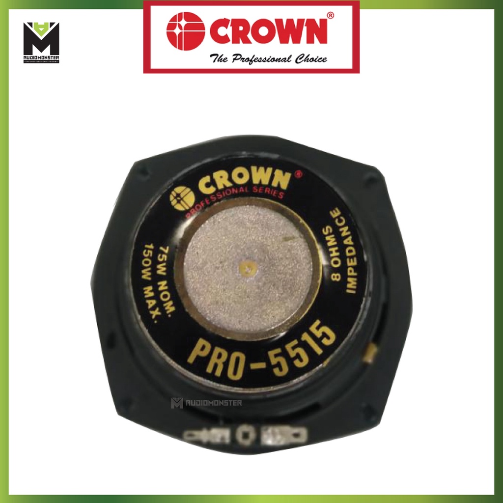 Crown PRO-5515 150W 8 Ohms Woofer Speaker | Shopee Philippines
